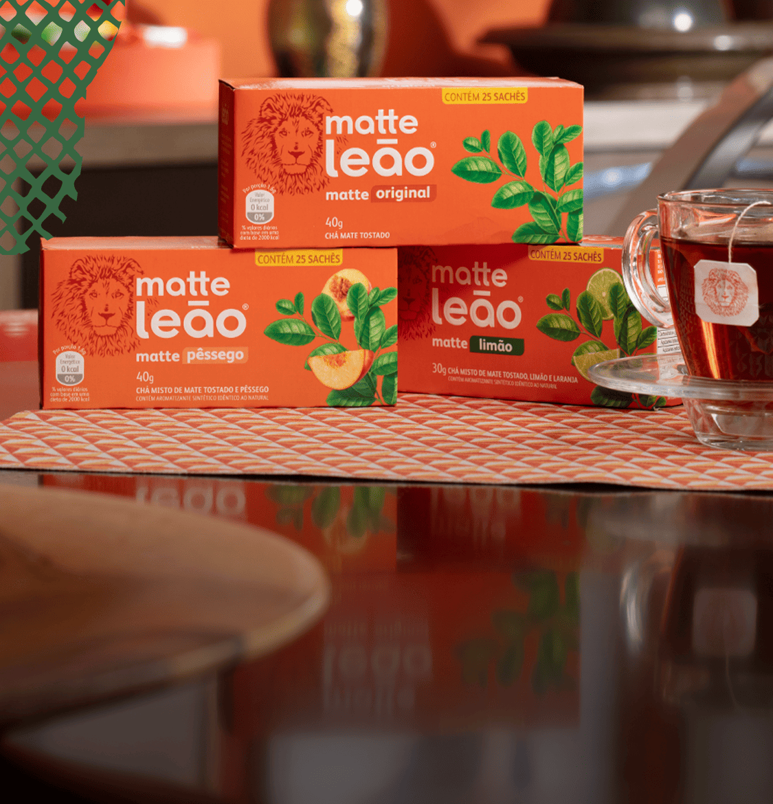 Chá Matte Leão - Mate Original